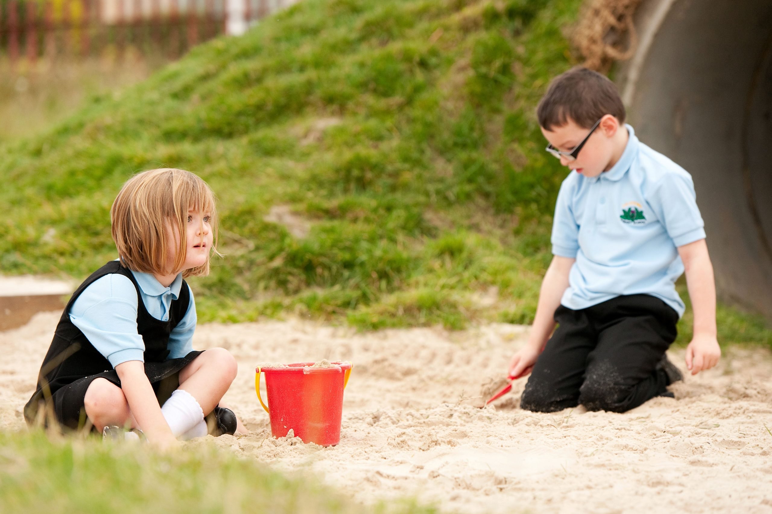 Open sand in schools and nurseries - Learning through Landscapes