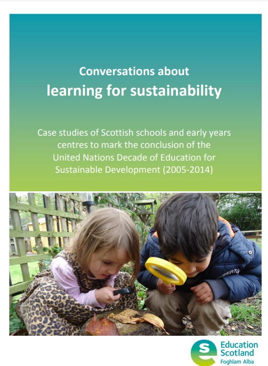 Scottish policies for outdoor learning and play in education