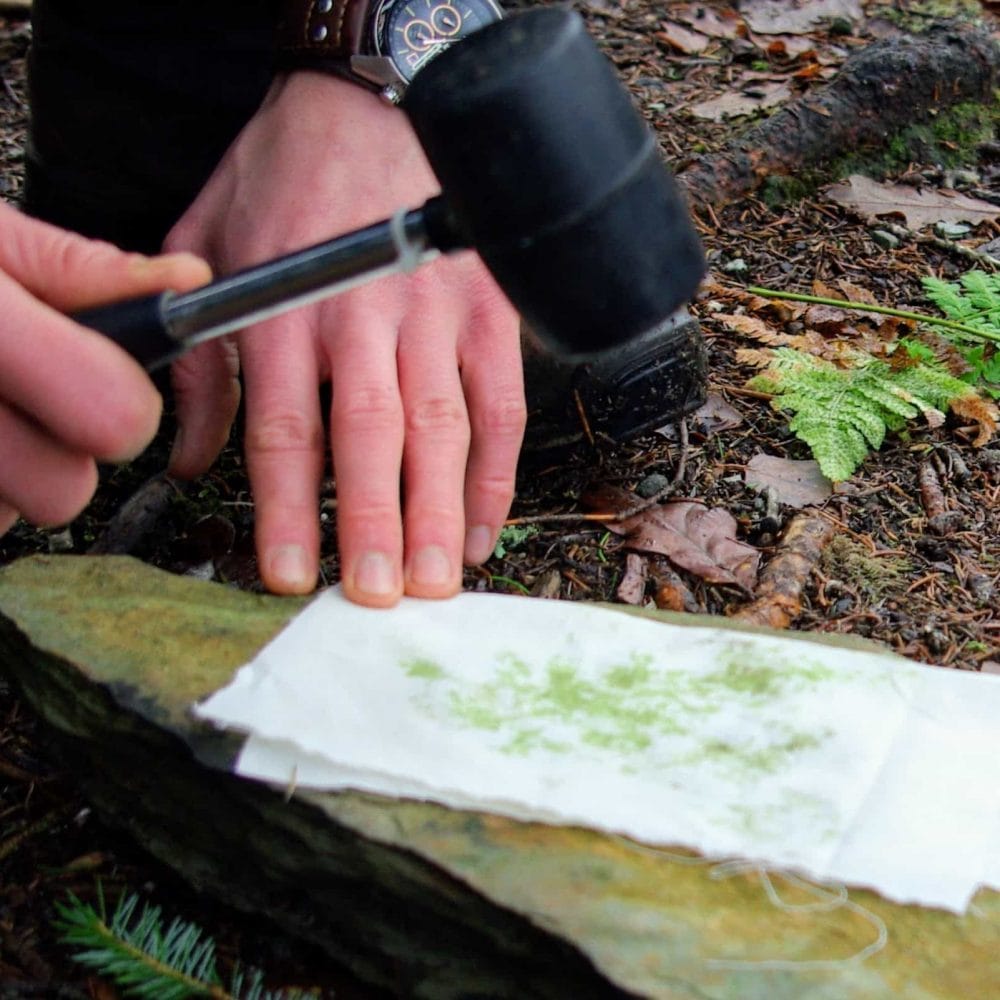Outdoor Lessons | Wooden Disc Weaving | Learning through Landscapes