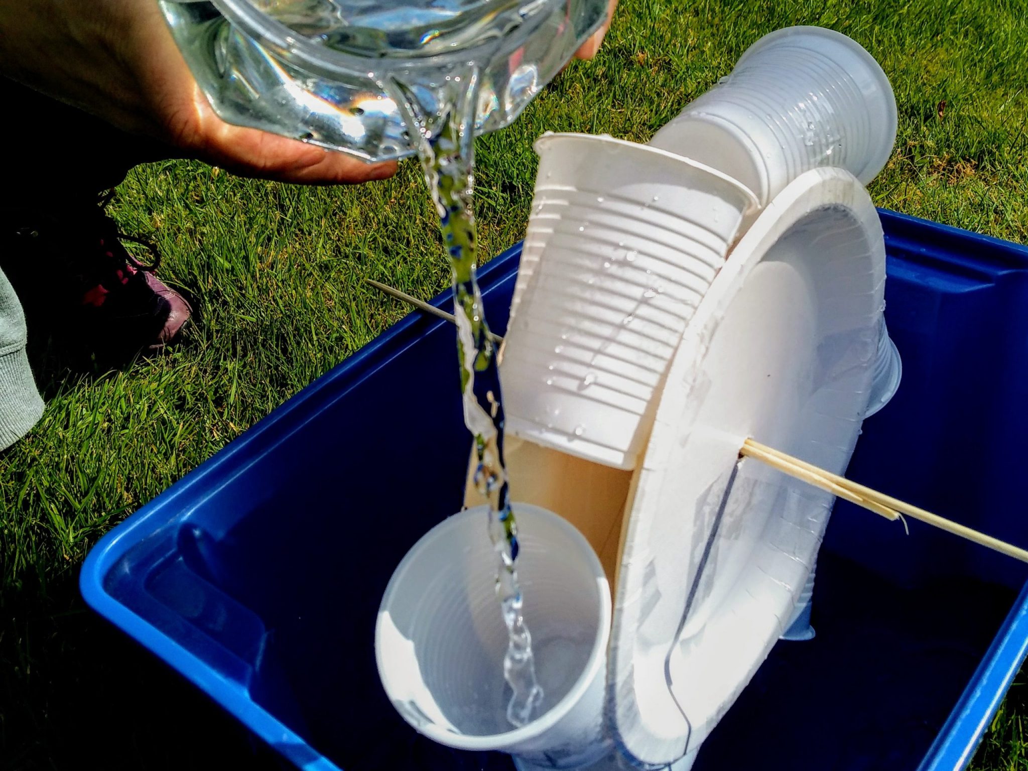 Outdoor Lessons | Water Wheel | Learning through Landscapes