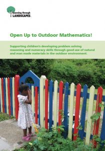 Maths outdoors in the early years | Learning through Landscapes