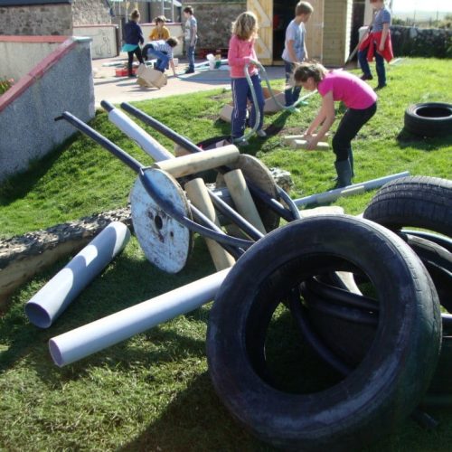 Outdoor Lessons | Loose Parts Landmarks | Learning through Landscapes