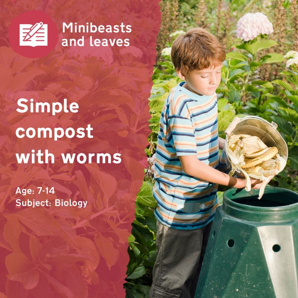 Simple Compost with Worms | Outdoor Lesson Idea by Learning through ...