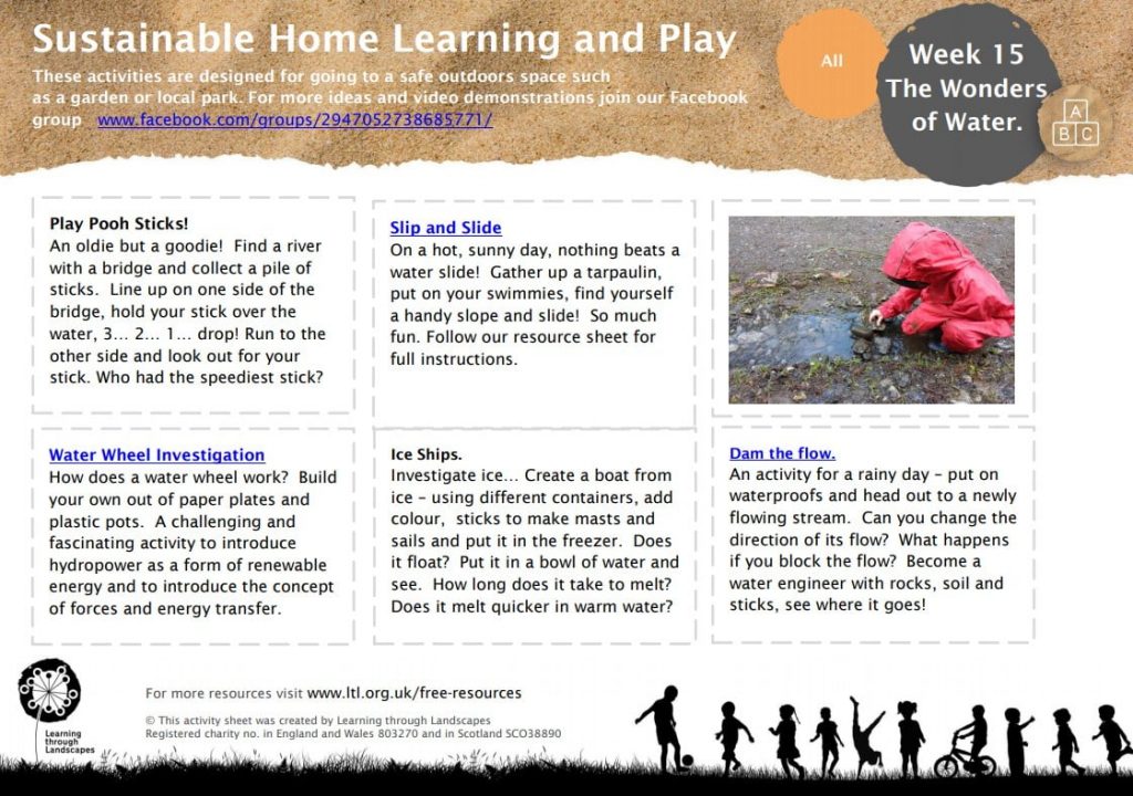 Sustainable Home Learning and Play | Week 14 | Early Years to Upper Primary