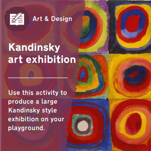 Kandinsky Art Exhibition | Outdoor Lesson Idea by Learning through ...