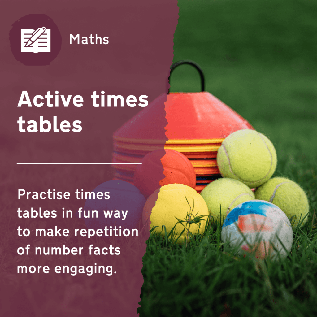 Active Times Tables | Learning through Landscapes