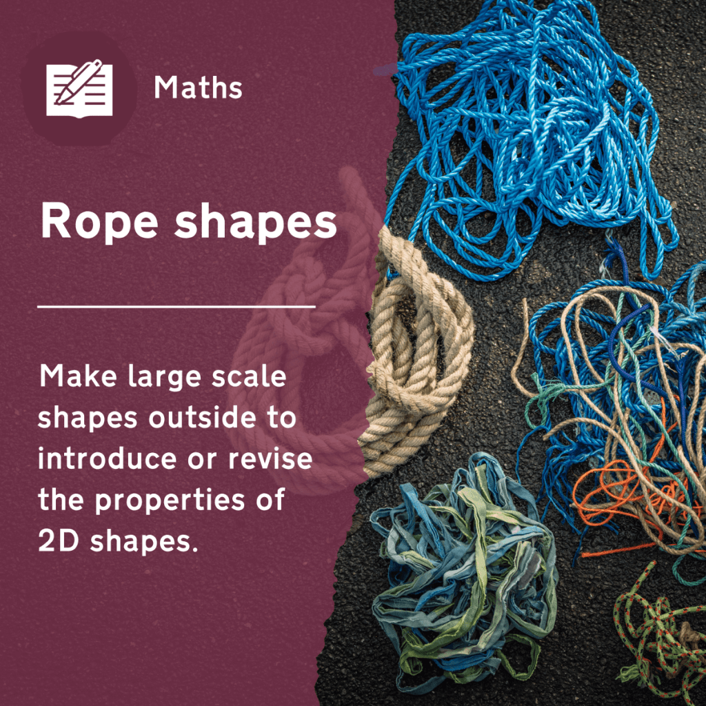Rope Shapes | Learning through Landscapes